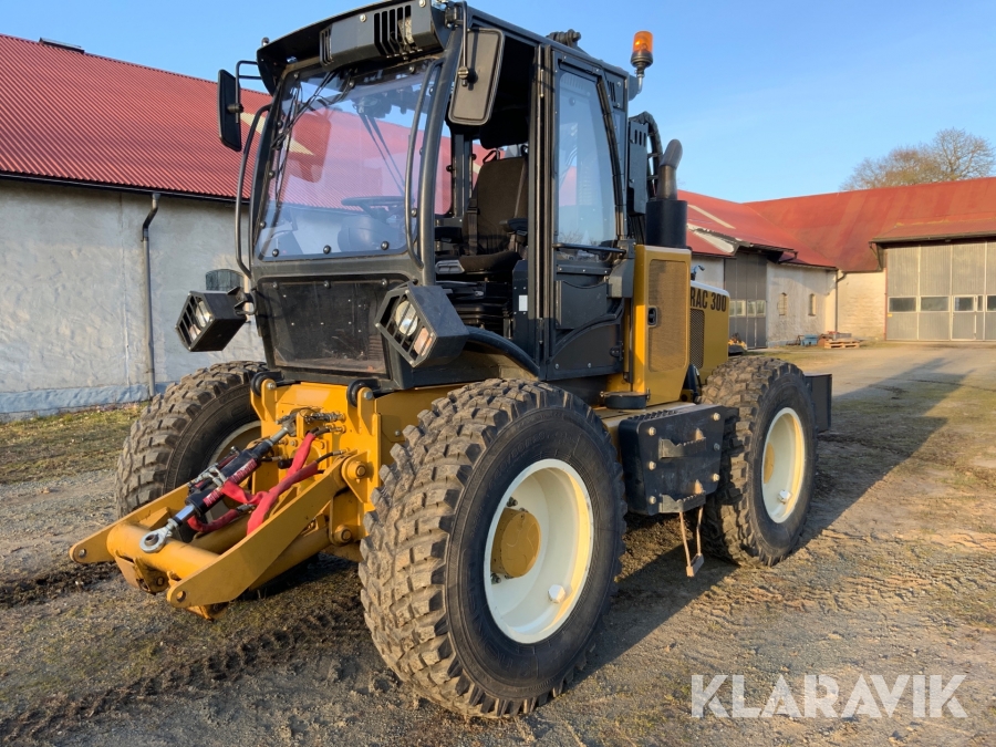 Redskapsbärare Variotrac 300 R med sidomonterad kran