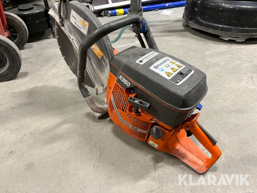 Motorkap Husqvarna K960, Stockholm, Klaravik auktioner