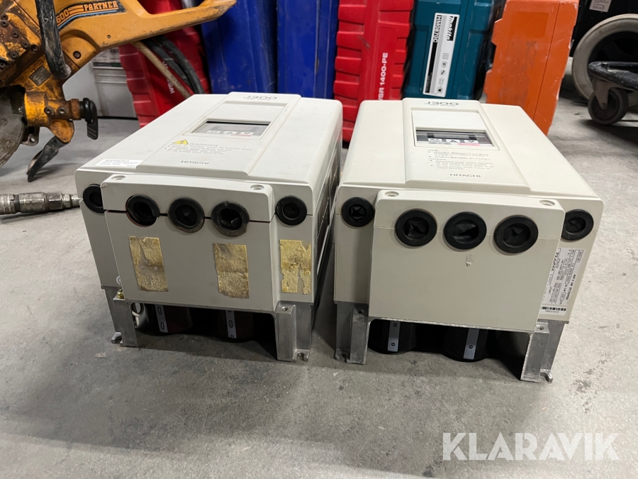 Inverter Hitachi J300, Stockholm, Klaravik auktioner