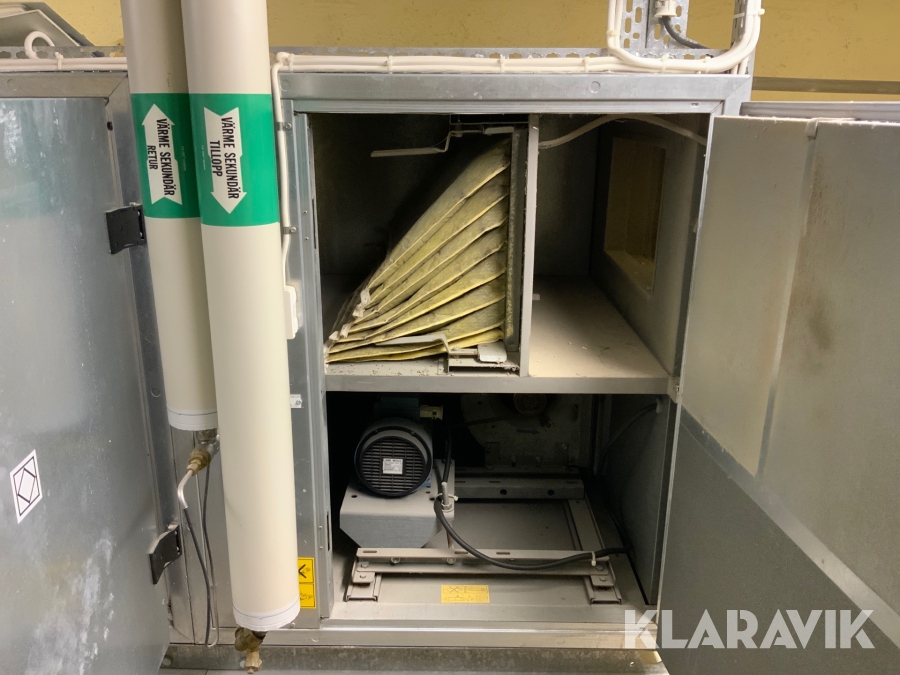 Luftbehandling Danvent Värmeåtervinnings agg.