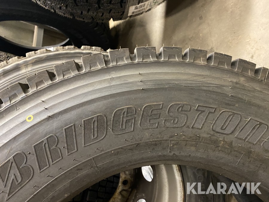 Lastbilsdäck 4st nya 295/80R22.5 Bridgestone M729 M+S