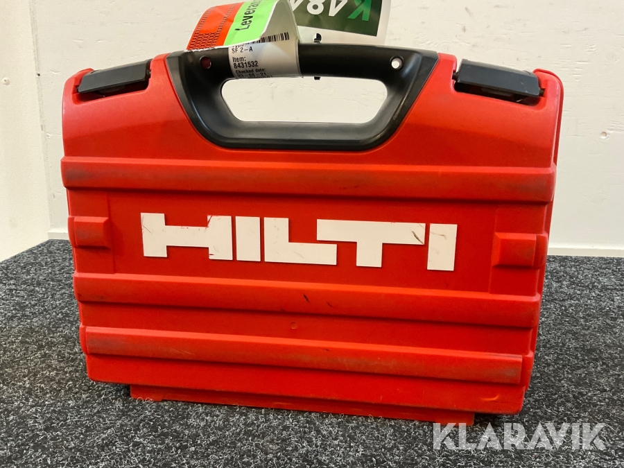 Borrskruvdragare Hilti SF 2-A , Jönköping, Klaravik auktione