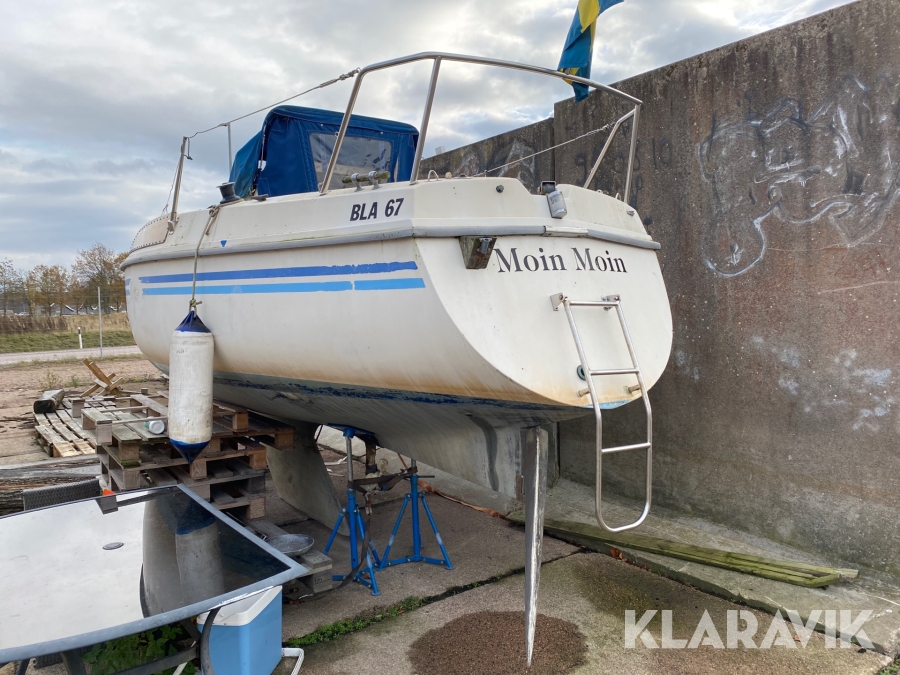 Segelbåt Becker 22, Halmstad, Klaravik auktioner