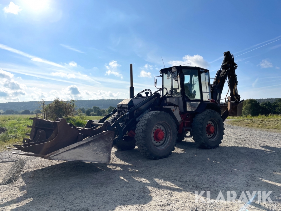 Grävlastare Huddig 760 med redskap