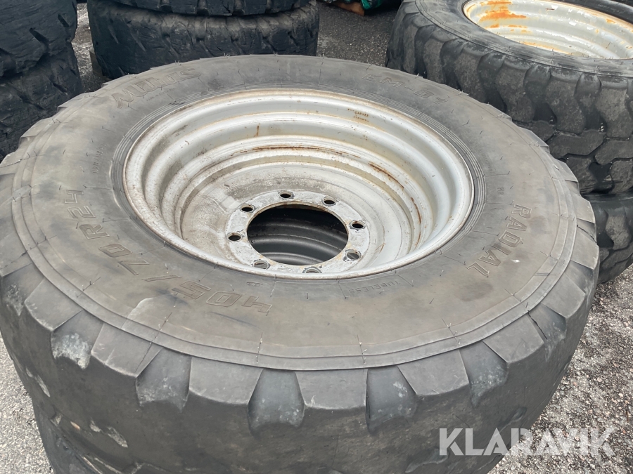 Entreprenaddäck Mitas Em-01, Luleå, Klaravik auktioner