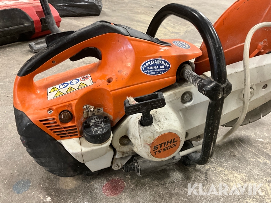 Motorkap Stihl TS 500i, Borås, Klaravik auktioner