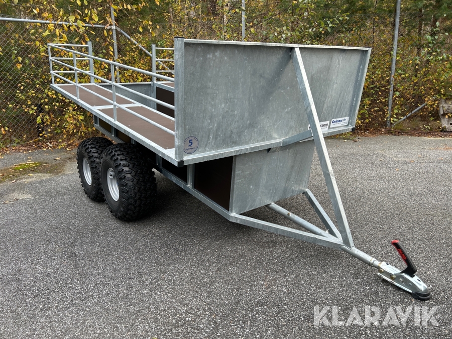 ATV-vagn Carlmans CFS, Strömstad, Klaravik auktioner