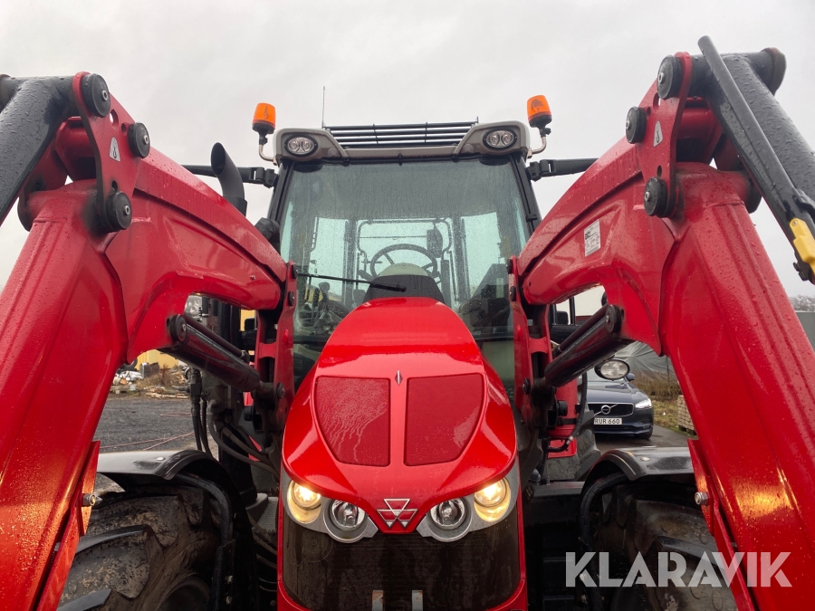 Traktor Massey Ferguson MF 5713 S, Helsingborg, Klaravik auk