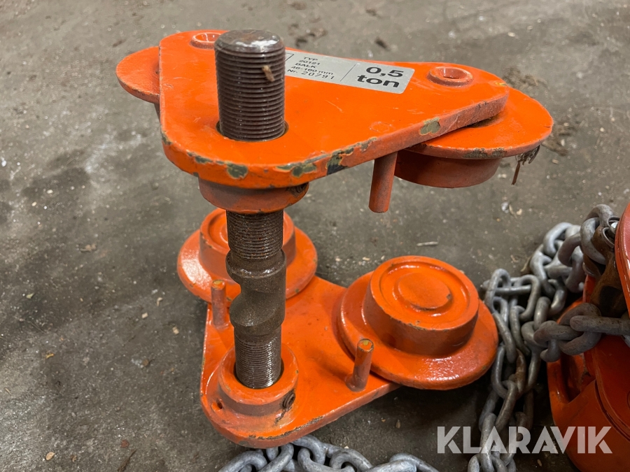 Klaravik Auktioner | Lyftblock Svero 0.5ton