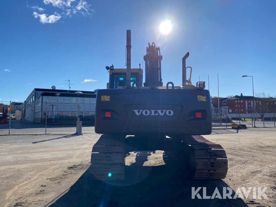Bandgrävare Volvo EC180 CL, Göteborg, Klaravik auktioner