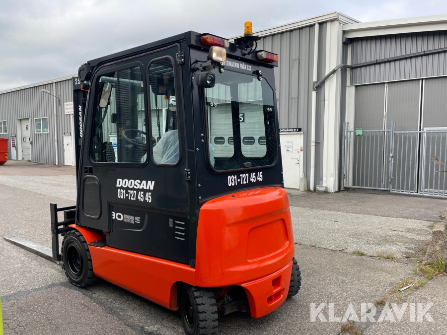 Truck Doosan B30X-5, Göteborg, Klaravik auktioner