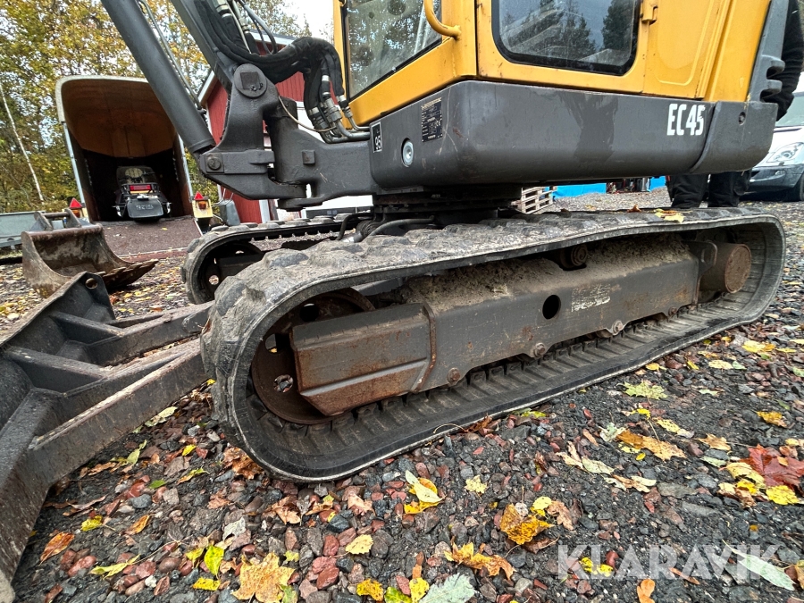 Grävmaskin Volvo EC45, Falun, Klaravik auktioner
