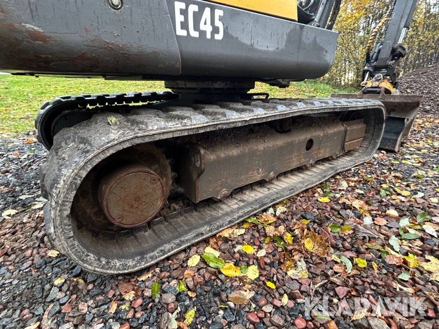 Grävmaskin Volvo EC45, Falun, Klaravik auktioner