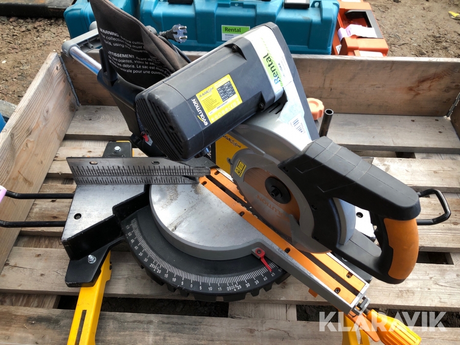 Klaravik Auktioner | Kapmaskin, metall Evolution Rage 3 DB 255mm