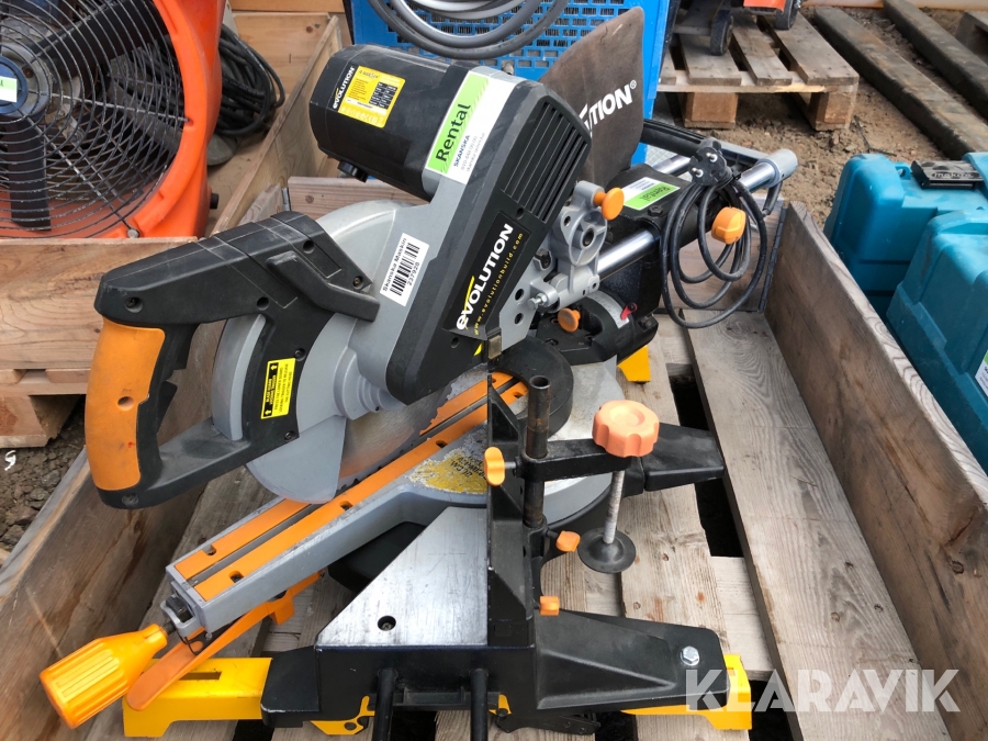 Klaravik Auktioner | Kapmaskin, metall Evolution Rage 3 DB 255mm