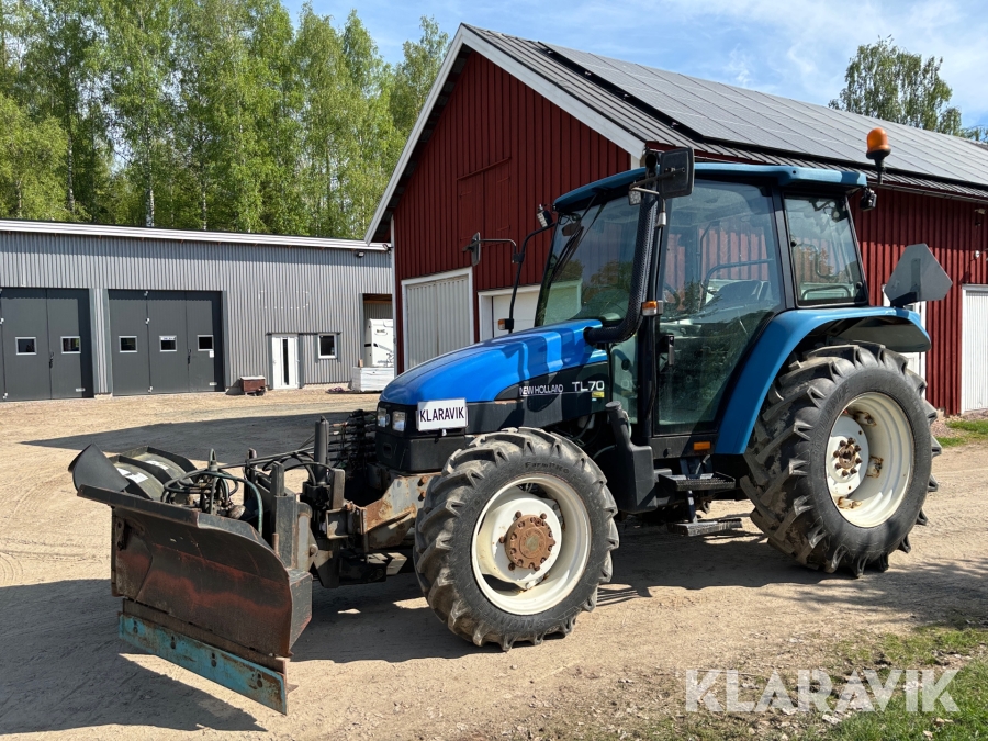 Traktor New Holland TL70, Sunne, Klaravik auktioner