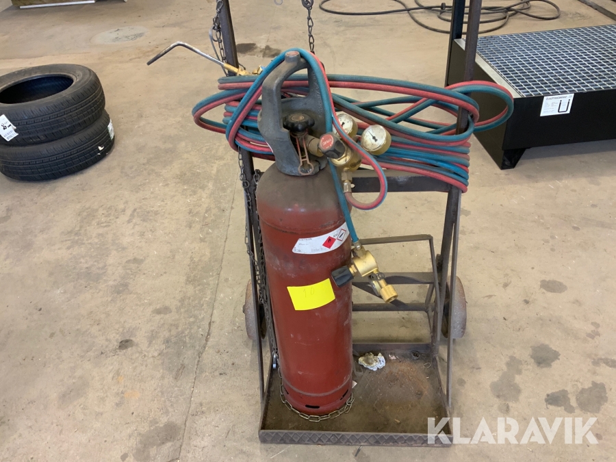 Gassvets Acetylene, Skara, Klaravik auktioner