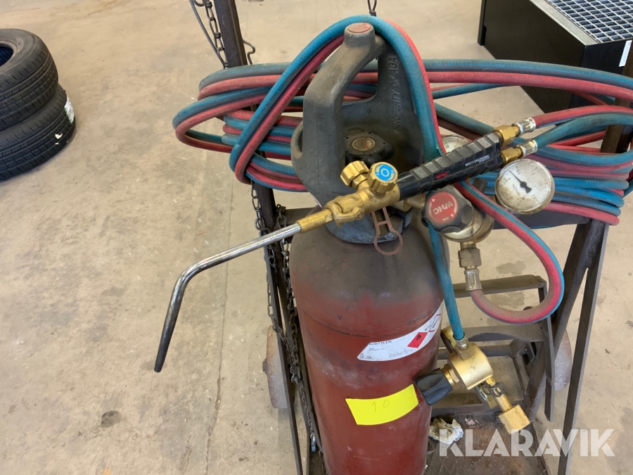 Gassvets Acetylene, Skara, Klaravik auktioner