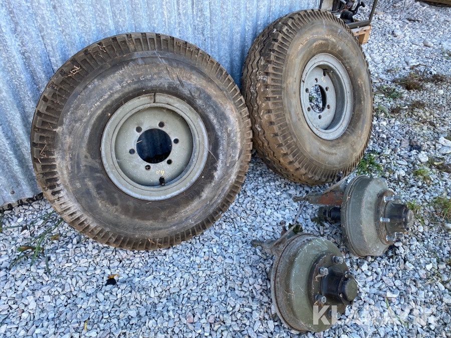 Hjul med nav Trelleborg 11.00-16, Gotland, Klaravik auktione