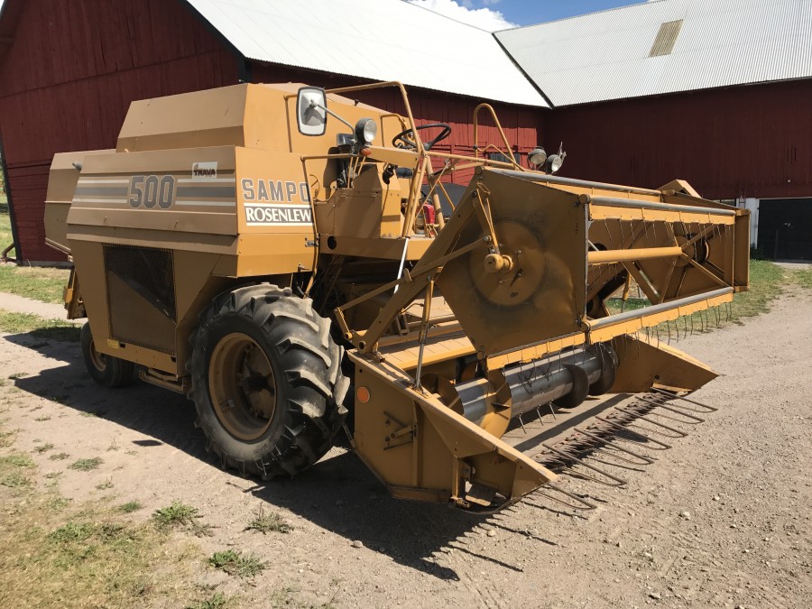 Klaravik Auktioner | Skördetröska Sampo Rosenlew 500