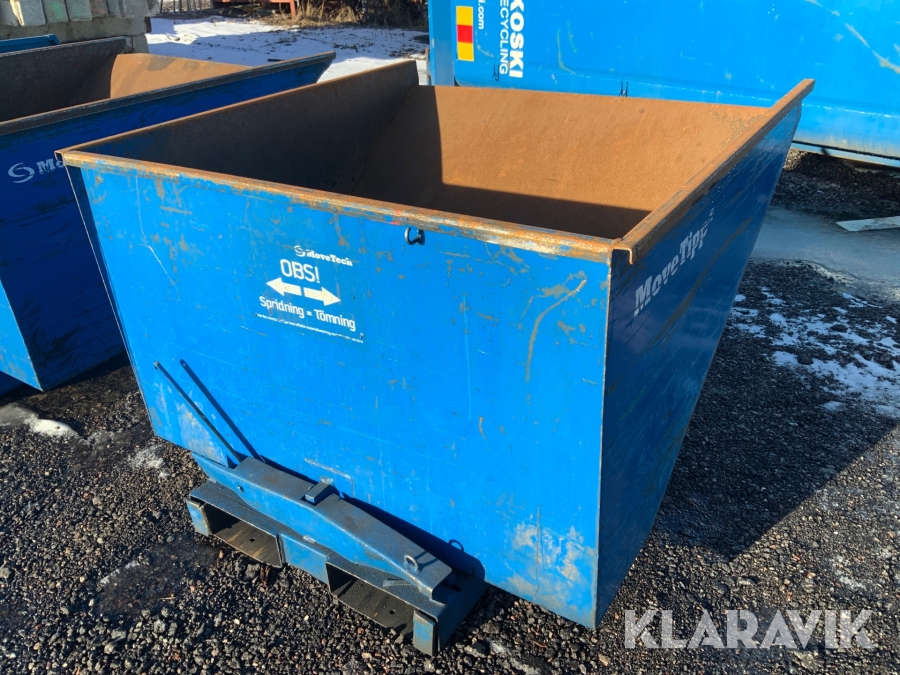 Tippcontainer, Flen, Klaravik auktioner