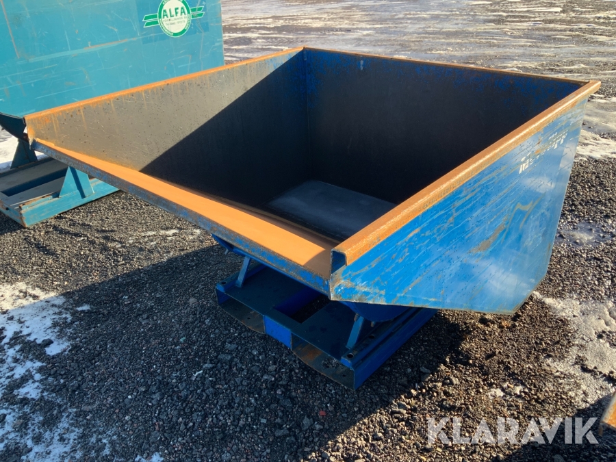 Tippcontainer, Flen, Klaravik auktioner