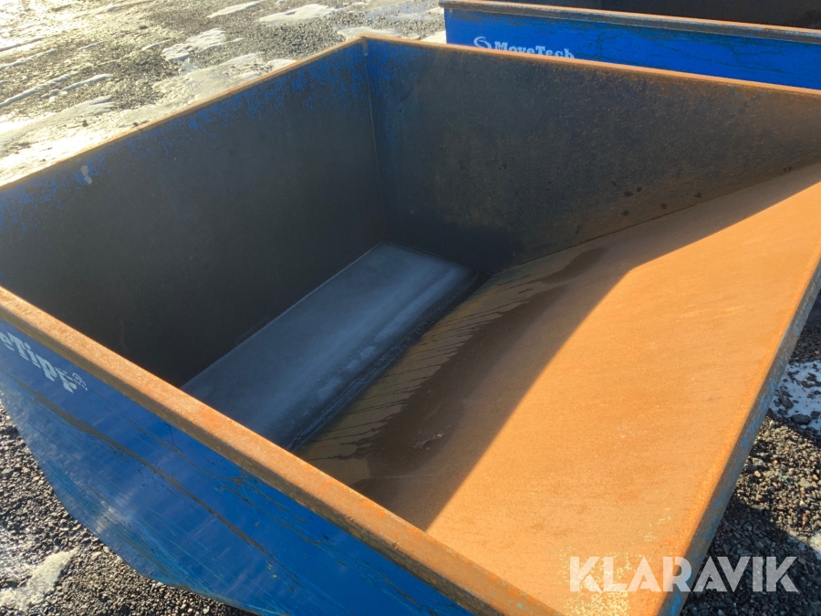 Tippcontainer, Flen, Klaravik auktioner