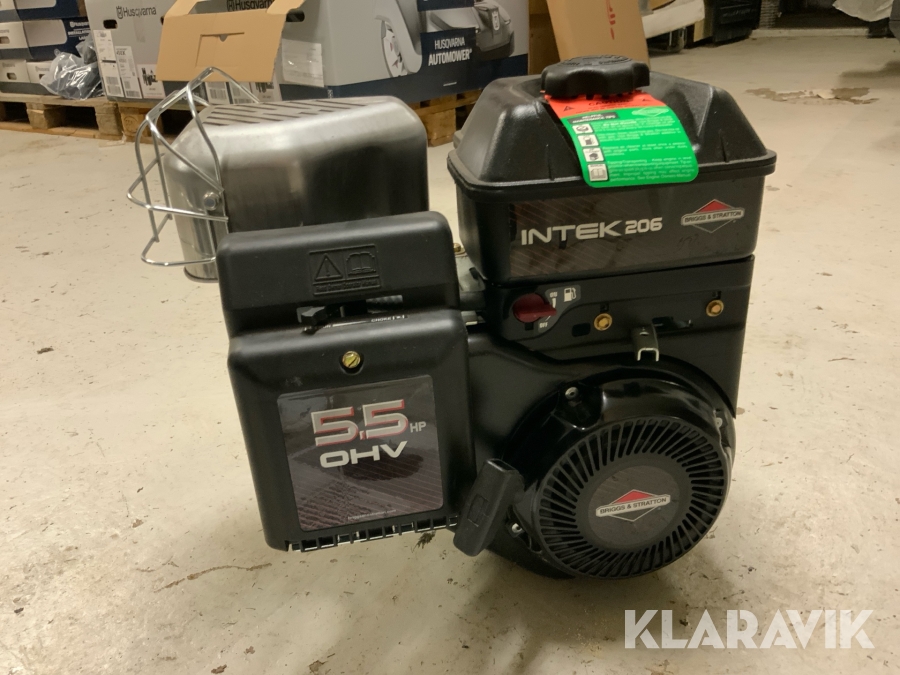 Motor till Briggs & Stratton 5.5HP OHV Intek 206, Hällefors,