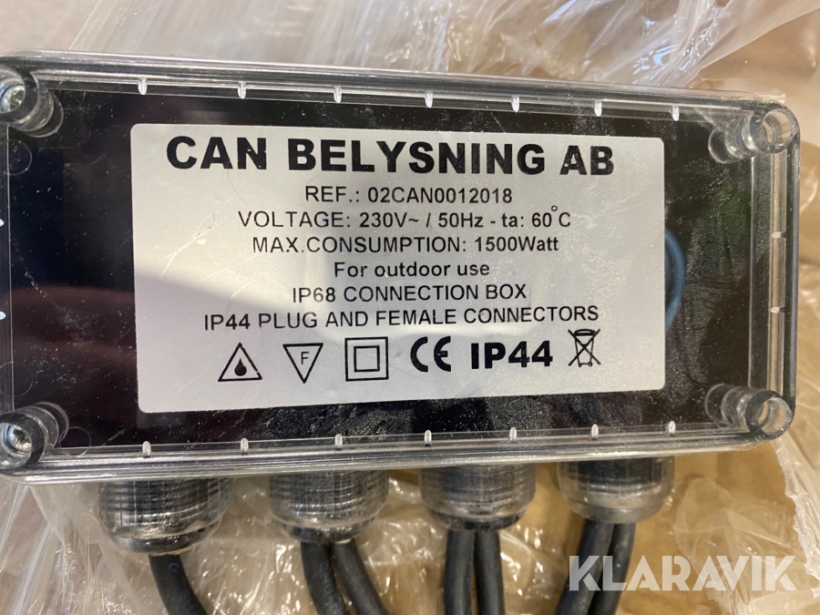 Granbelysning Can Belysning AB 24 m, Fagersta, Klaravik aukt