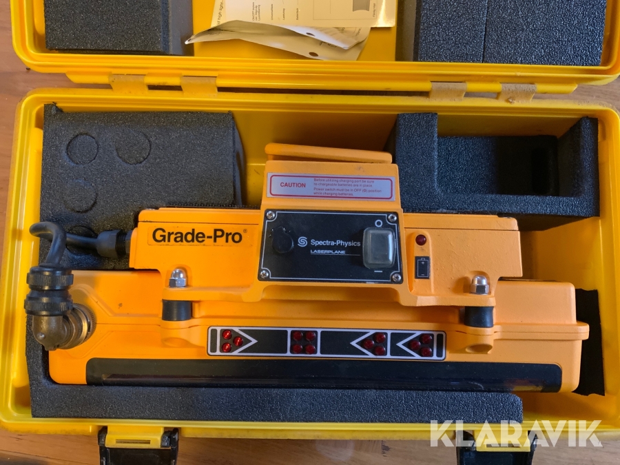 Lasermottagare för grävmaskin Grade-Pro RD2E-B, Lekeberg, Kl