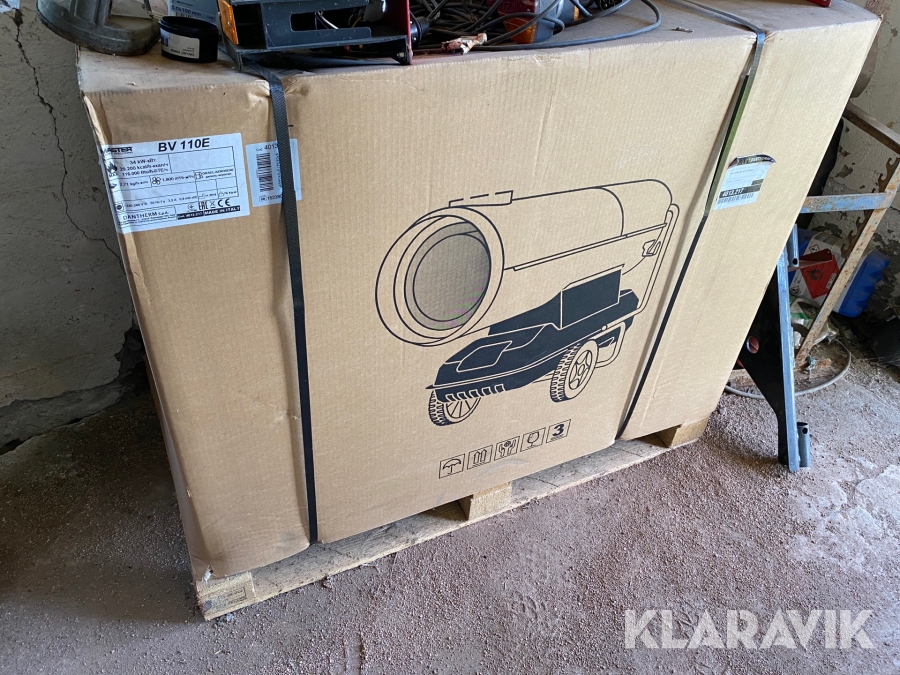 Dieselvärmare Master, Gislaved, Klaravik auktioner