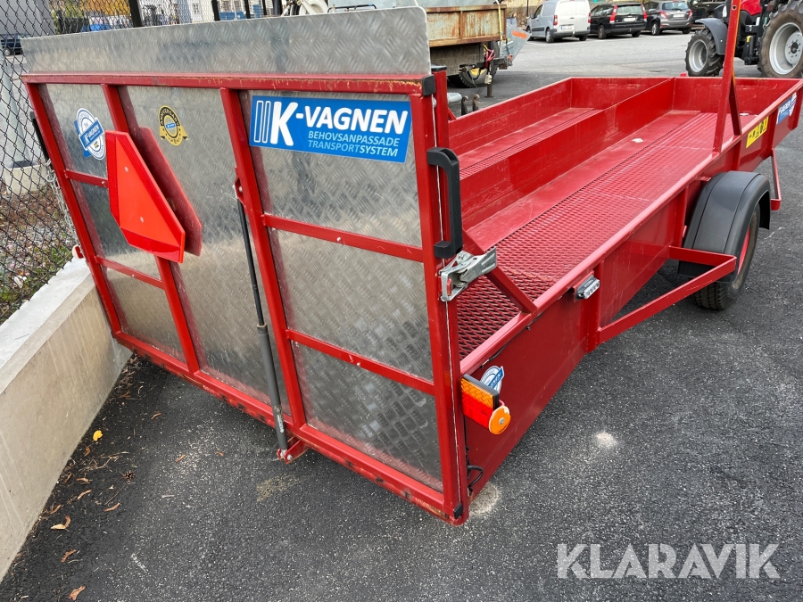 Transportvagn K-vagnen, Täby, Klaravik auktioner