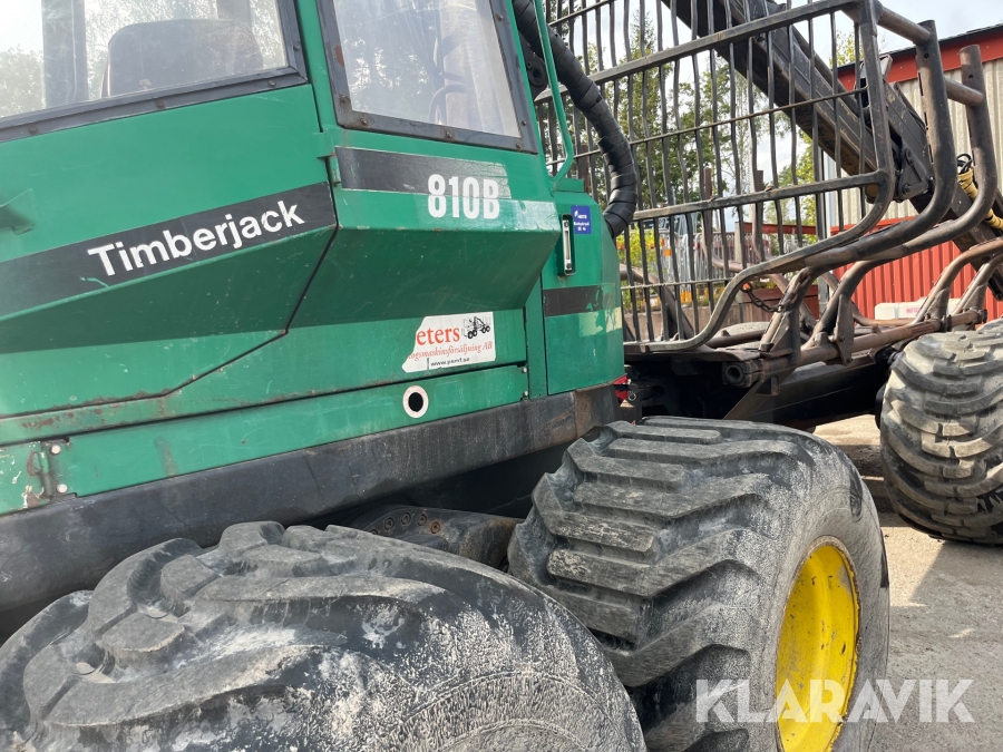 Skotare Timberjack 810B, Norrtälje, Klaravik auktioner