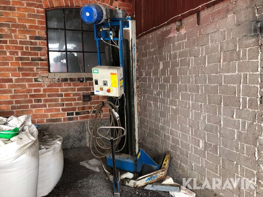 Enpelarlyft 8st Arje 6500