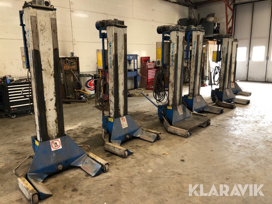Enpelarlyft 8st Arje 6500