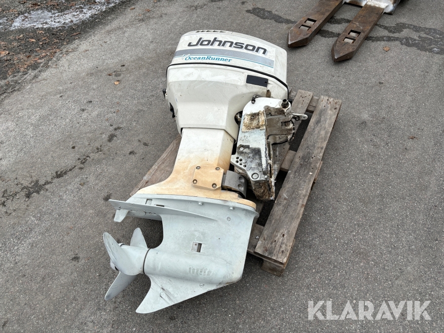 Båtmotor Johnson 90, Karlshamn, Klaravik auktioner