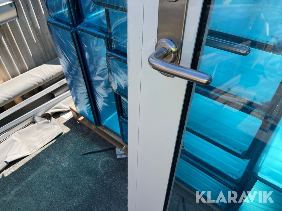 Aluminiumdörr, Gotland, Klaravik auktioner