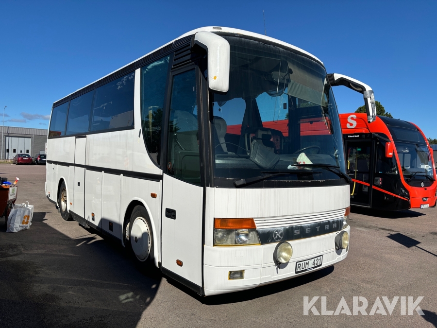 Husbuss Setra S309HD, Karlstad, Klaravik auktioner