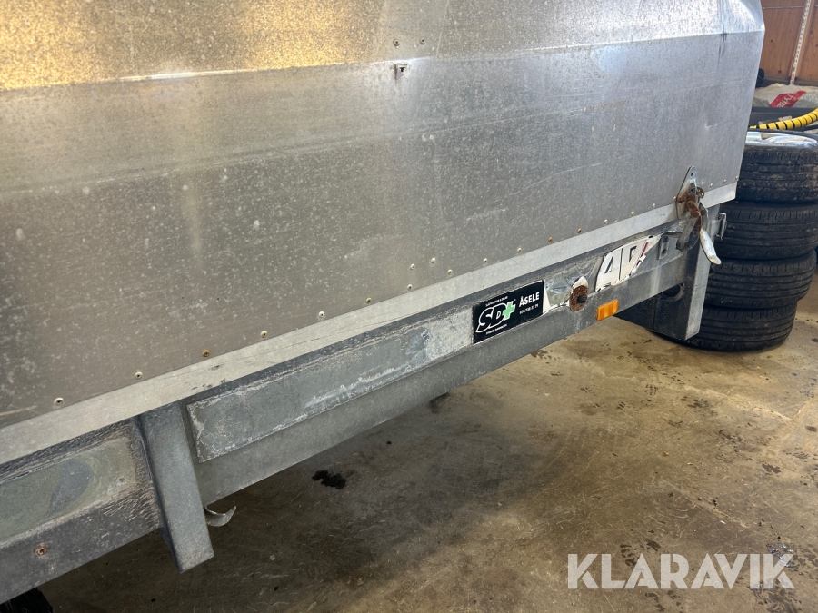 Personbilssläp Tiab 4P 3813 BIG TWIN, Kramfors, Klaravik auk