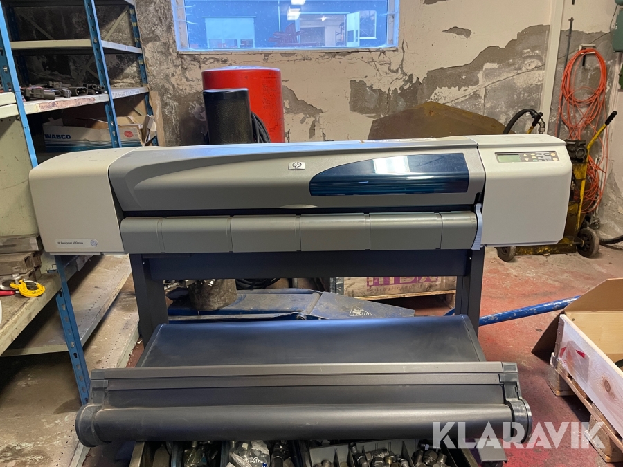 Plåttermaskin HP Designjet 500 Plus, Göteborg, Klaravik aukt