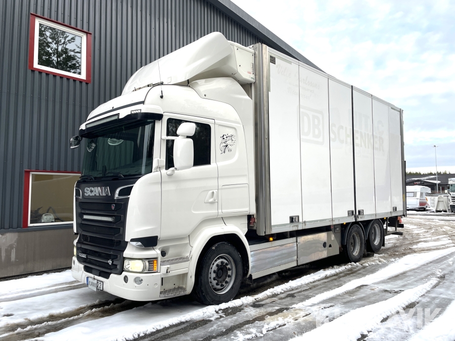 Lastbil Scania R580 6X2, Östersund, Klaravik auktioner