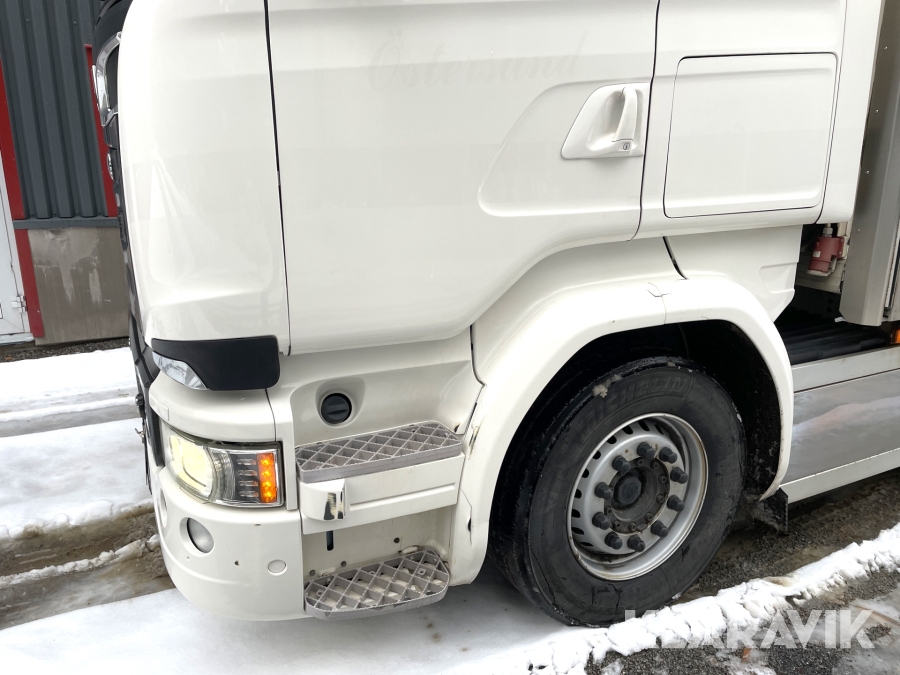 Lastbil Scania R580 6X2, Östersund, Klaravik auktioner