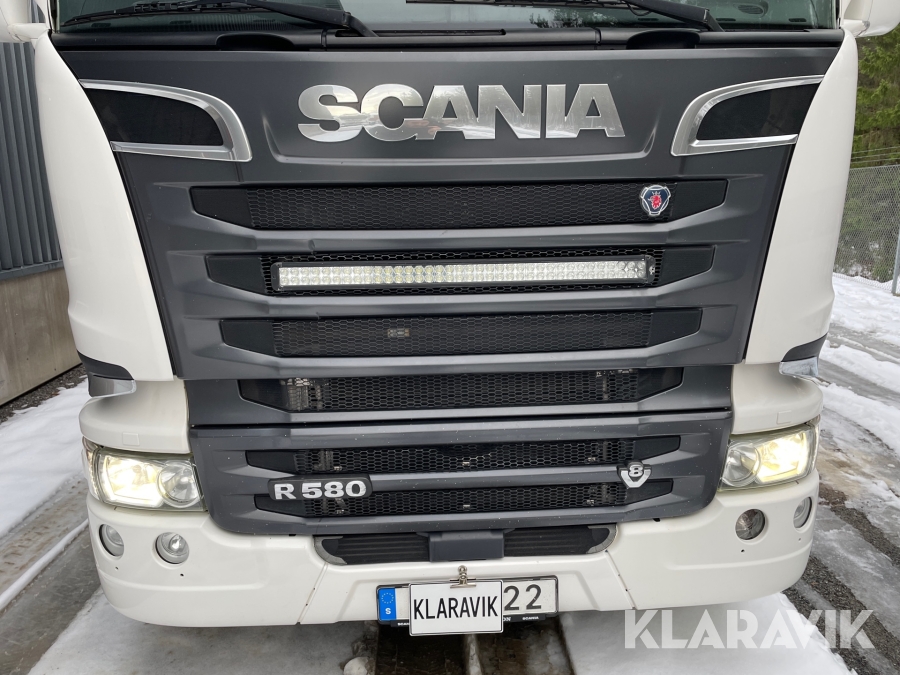 Lastbil Scania R580 6X2, Östersund, Klaravik auktioner