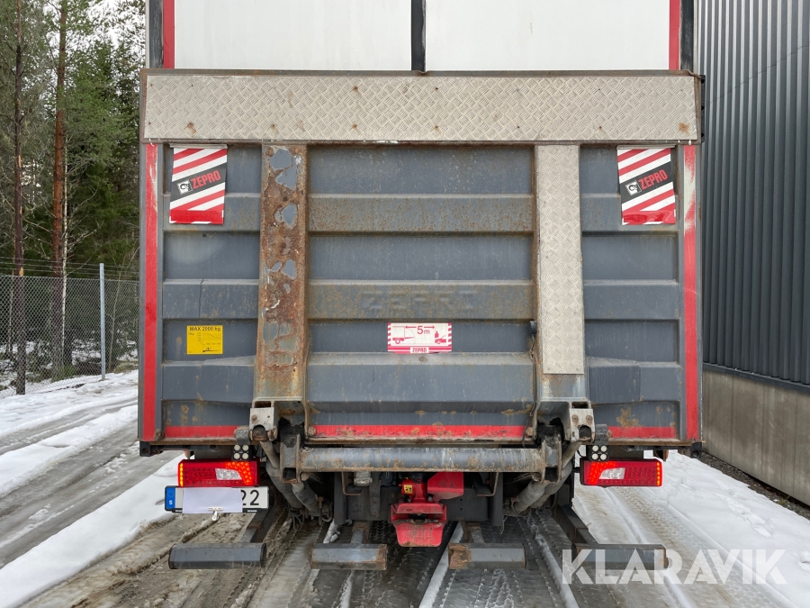 Lastbil Scania R580 6X2, Östersund, Klaravik auktioner