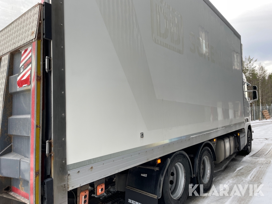 Lastbil Scania R580 6X2, Östersund, Klaravik auktioner