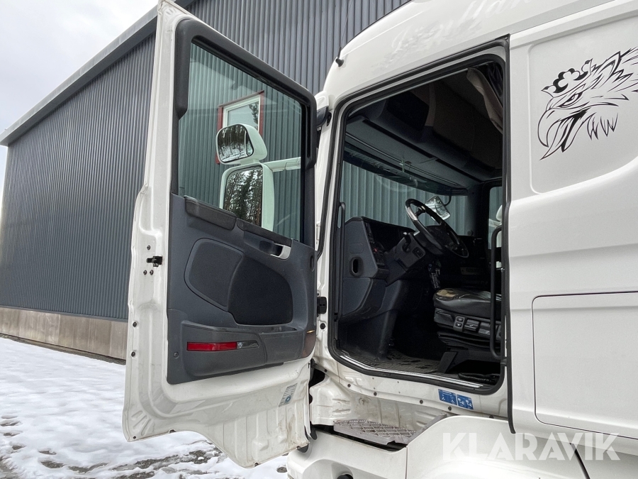 Lastbil Scania R580 6X2, Östersund, Klaravik auktioner