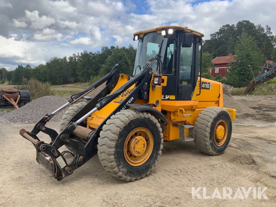 Hjullastare Jcb 416 ht, Södertälje, Klaravik auktioner