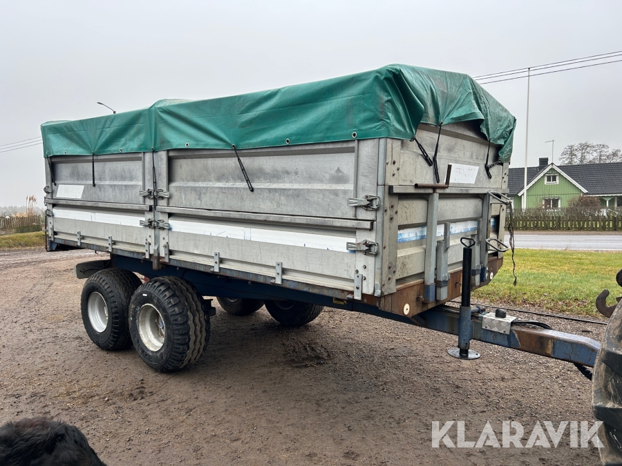 Spannmålsvagn Gisebo TK-81 UB, Båstad, Klaravik auktioner