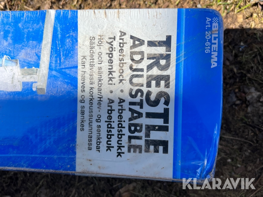 Pallbock Biltema, Vetlanda, Klaravik auktioner