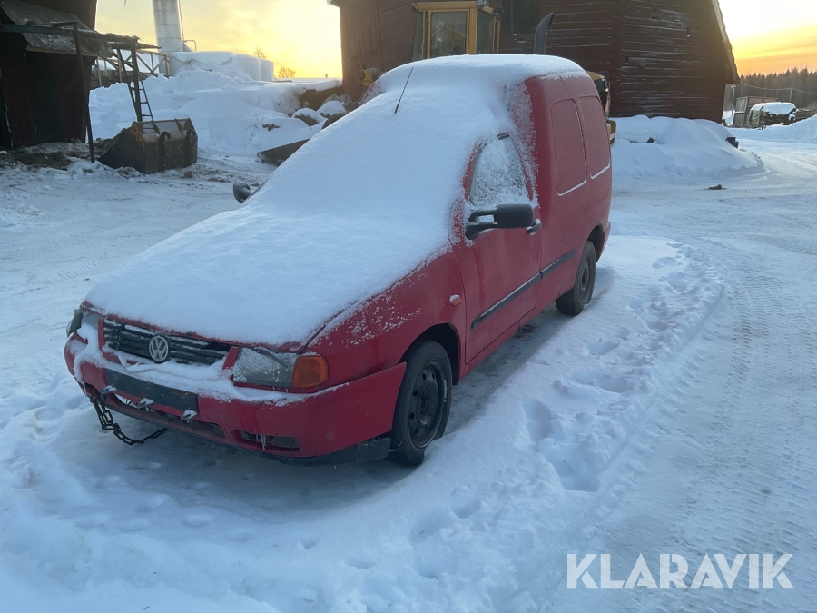 Budbil Volkswagen Caddy, Piteå, Klaravik auktioner